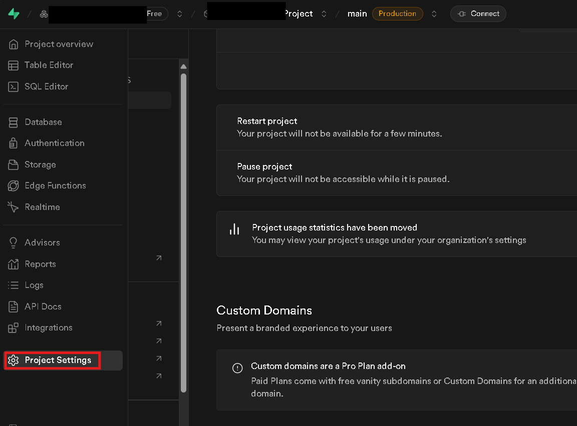 How to get Supabase API Keys | Weblianz Solutions